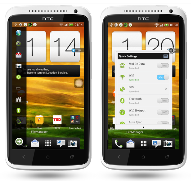 Floating Sidebar and Settings with OneQuick