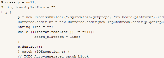 Read Build.prop Values from Your App without Root