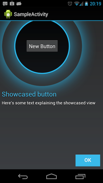 Create Holo-Themed Demo Overlays with ShowcaseView