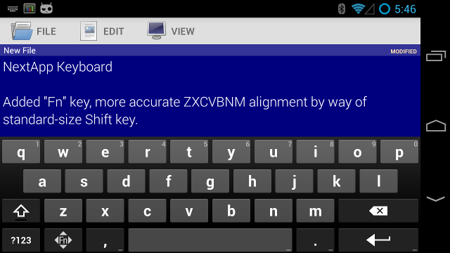 Get the Best Parts of the AOSP Keyboard with NextApp Keyboard