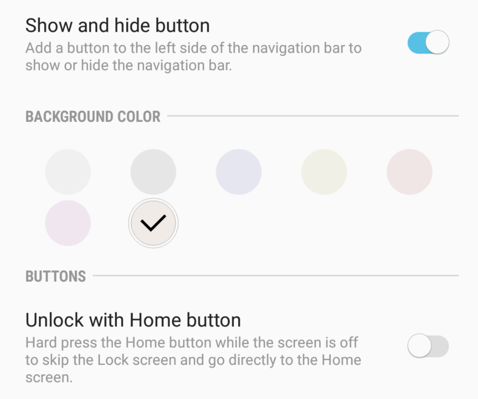 Change the Galaxy S8, S8+, or Note 8 Navigation Bar Color Without Root