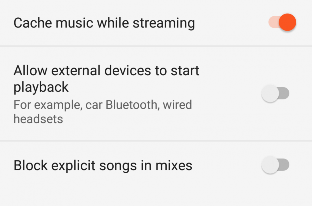 Google Play Music Adds an Option to Stop Automatic Playback