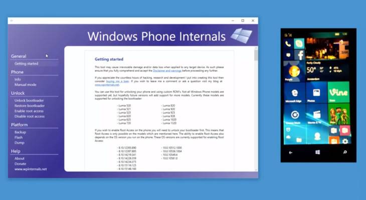 Windows Phone Internals 2.2 Unlocks the Bootloader on all Windows 8 ...