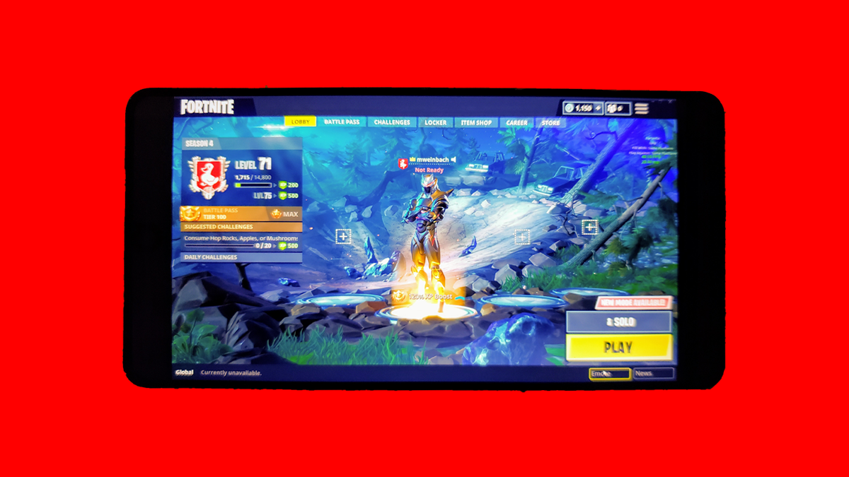Fortnite Mobile on Android may not be available on the Google Play Store