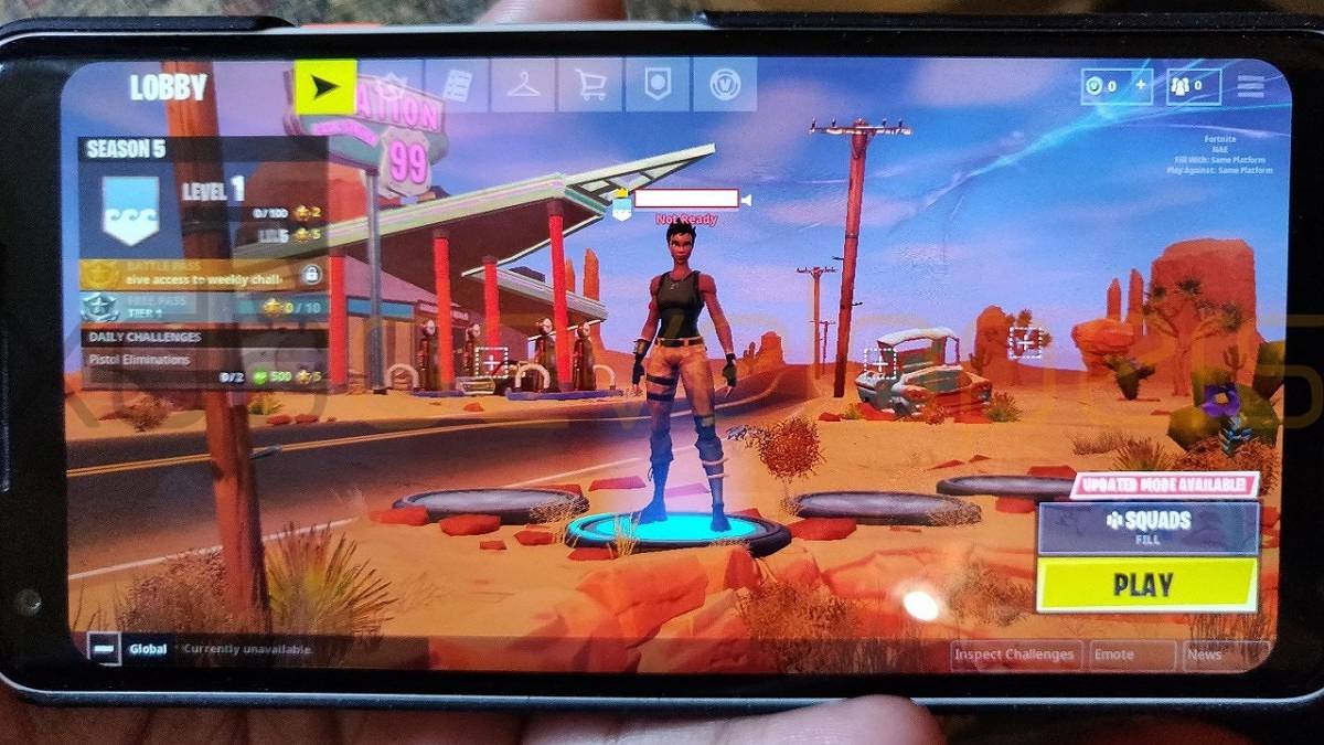 Exclusive: Fortnite Mobile on Android gameplay before Galaxy Note 9 launch