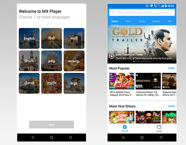 MX Player gets UI revamp, prepares to take on Netflix, Hotstar, and ...