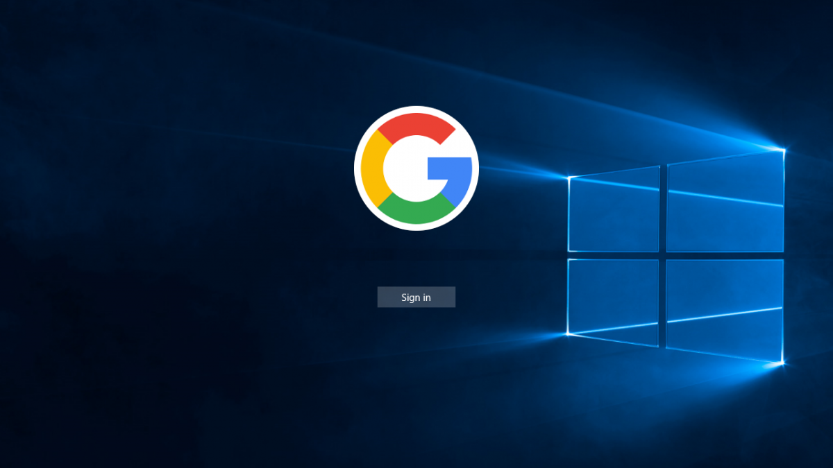 Windows 10 may let you use a Google account for signing in