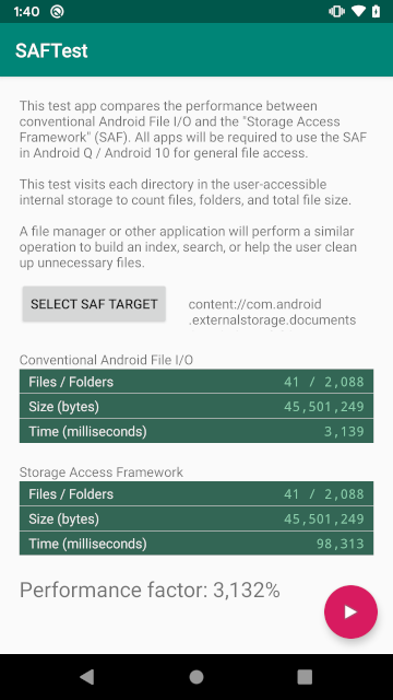 Scoped Storage in Android Q forces developers to use SAF, which sucks