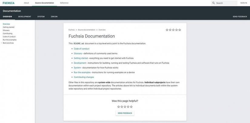 Google opens a website for Fuchsia OS development