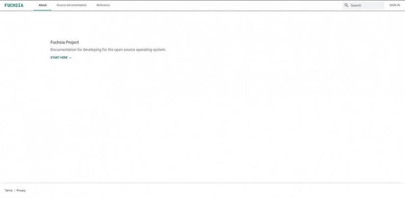 Google opens a website for Fuchsia OS development