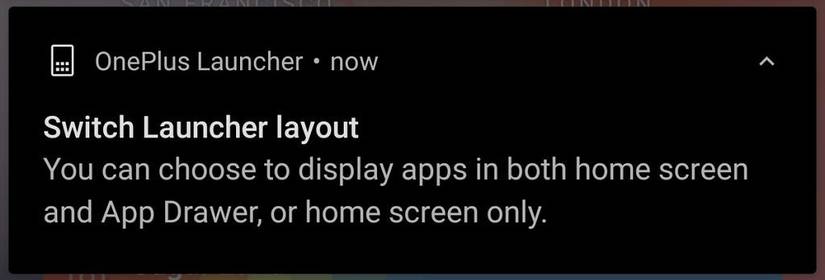 OnePlus Launcher adds a new homescreen-only app layout and a step ...