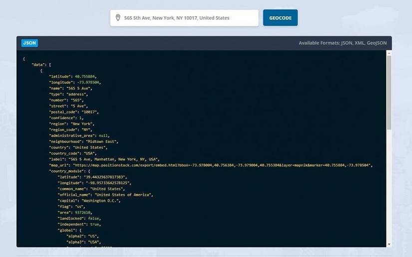 Accurate Forward & Reverse Batch Geocoding REST API