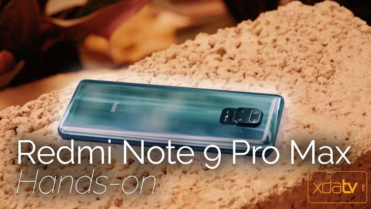 Redmi Note 9 Pro Max Hands-on - The Note 9 Pro on Steroids!