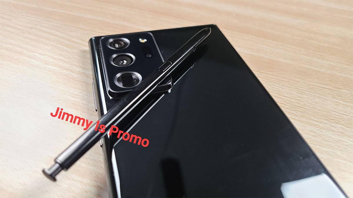Here's your first look at the Samsung Galaxy Note 20 Ultra in the flesh