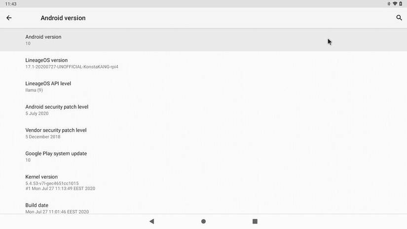 Raspberry Pi 4 and 3 get unofficial LineageOS 17.1 based on Android 10