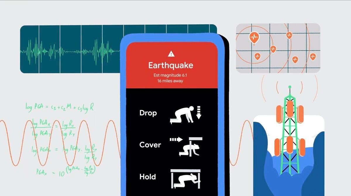 Android phones now show earthquake alerts in Greece and New Zealand
