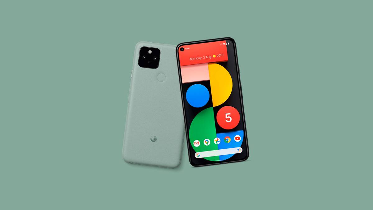 Here's our first look at the Google Pixel 5 in Green