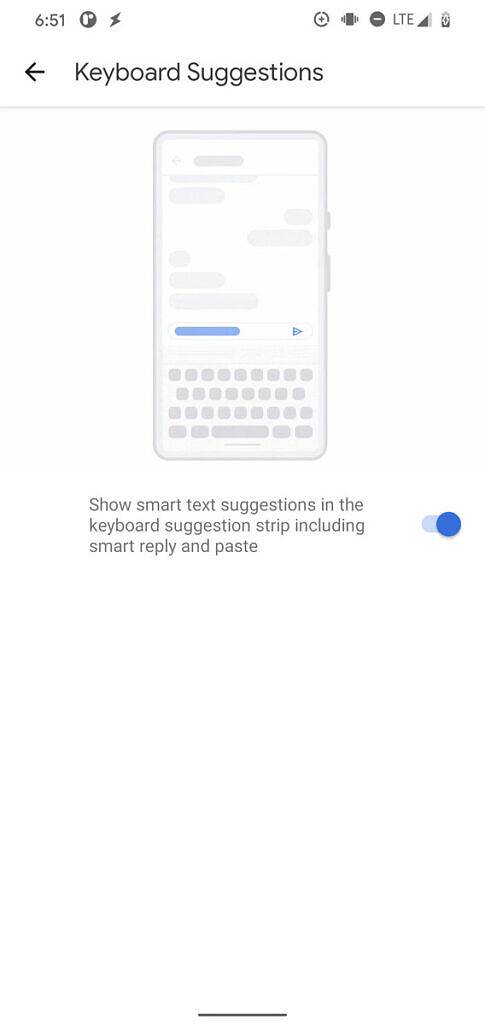 How to disable keyboard suggestions on Android 11