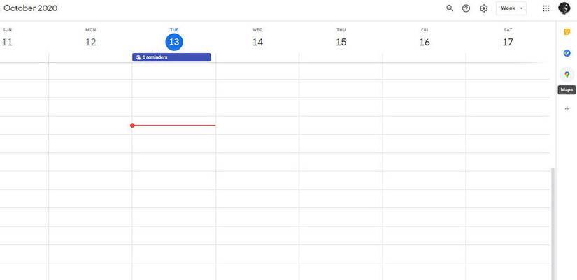 Google Calendar on the web adds a Google Maps panel for quick access