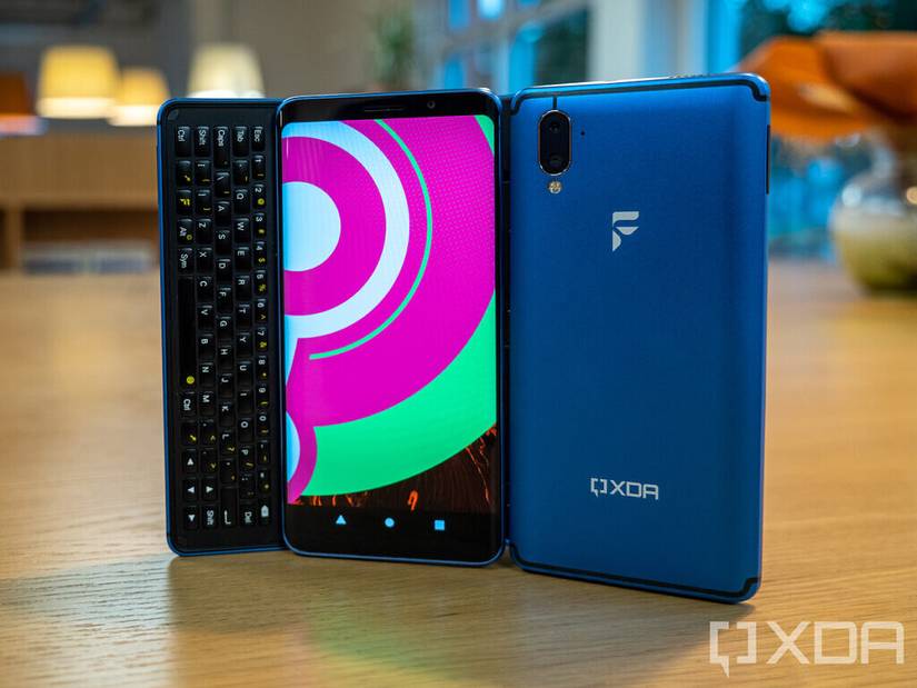 The Pro1-X is XDA's first phone, and it runs on LineageOS or Ubuntu