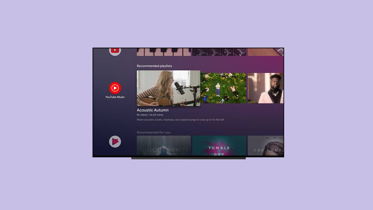YouTube Music for Android TV adds uploaded music support and more