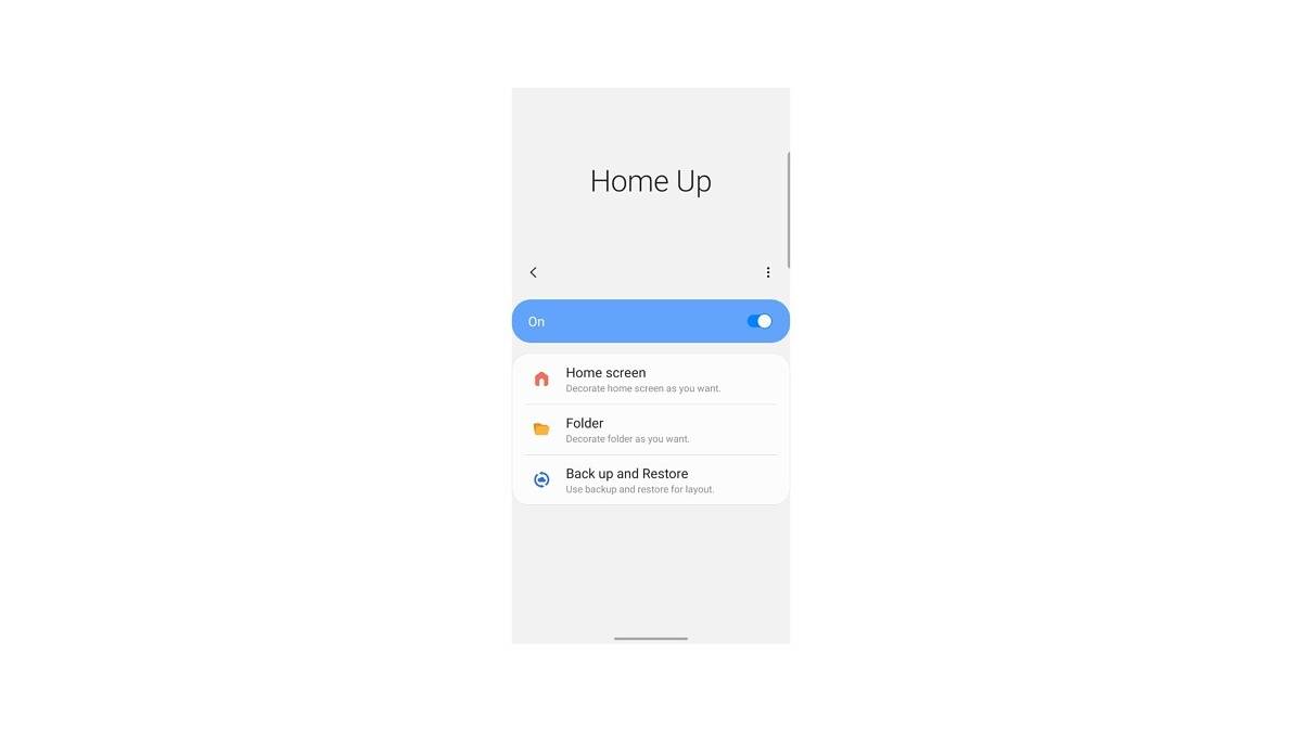 Samsung Home Up update adds convenient share sheet customization