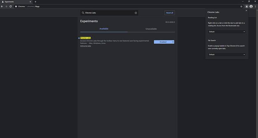 Google's new Chrome Labs lets users test experimental browser features