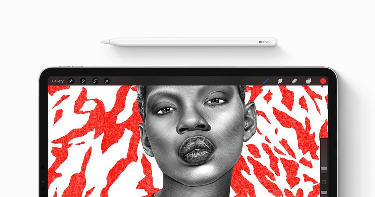 Grab the Apple Pencil for $80 and turn your iPad into an art tablet