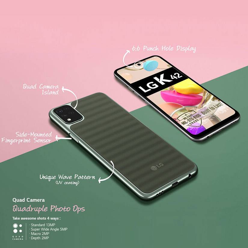 LG K42 with MIL-STD-810G certification launches in India