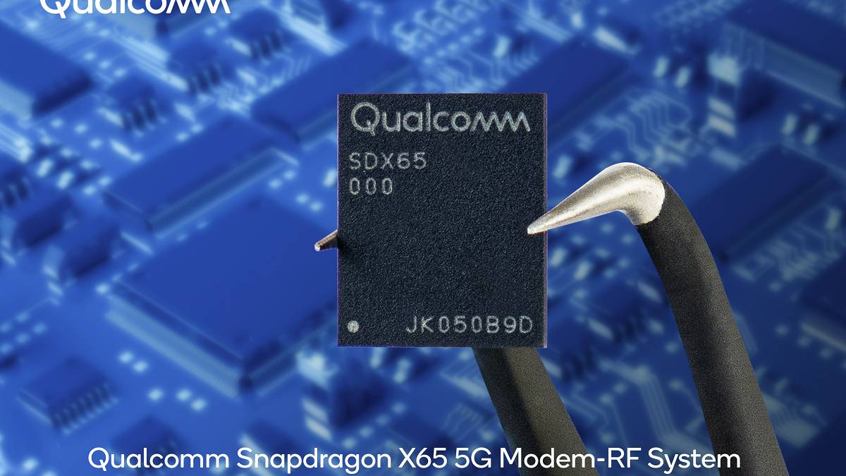 Qualcomm Snapdragon X65 modem offers up to 10Gbps download speeds