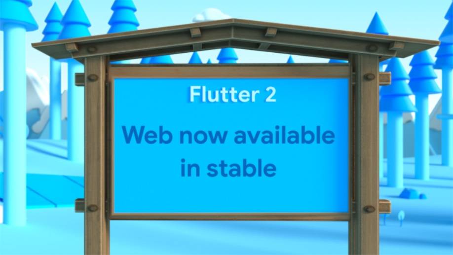 Flutter 2.0 introduces production-quality support for building web apps