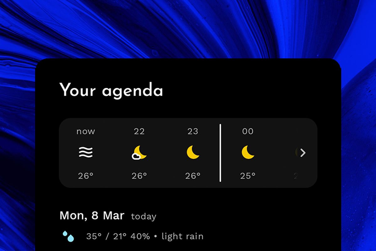 Niagara Launcher adds a beautiful weather widget and more in version 1.1