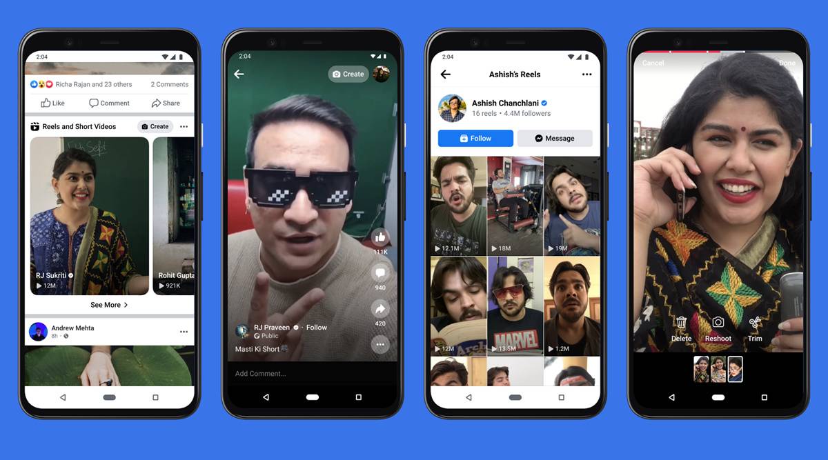 Facebook tests letting Instagram influencers surface their Reels to the ...