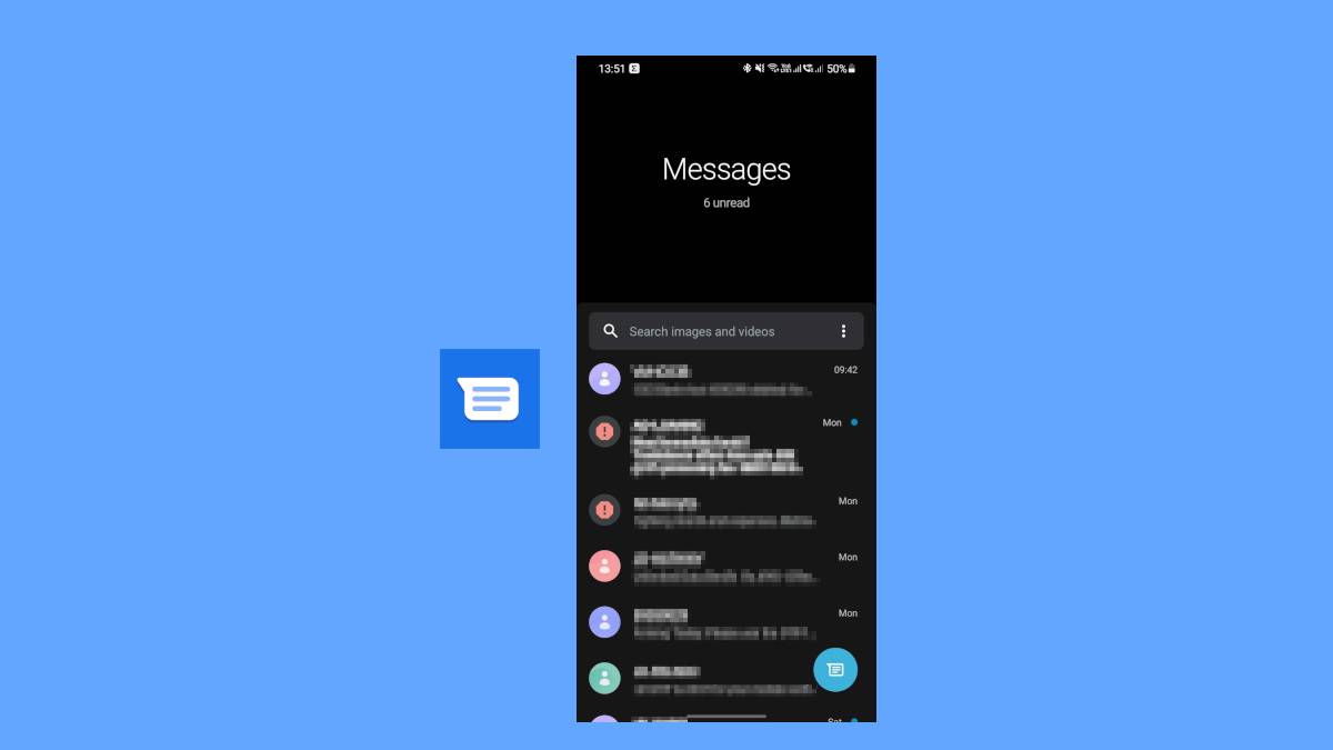 Google Messages gets a slick One UI-esque design on Samsung phones