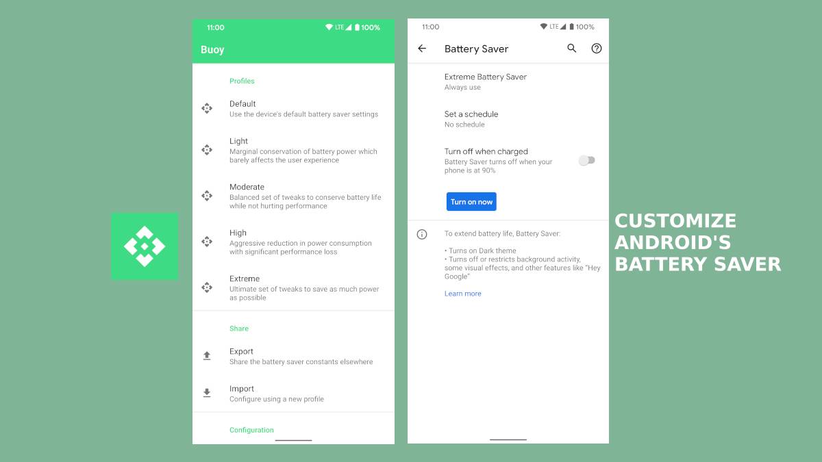How to customize Android's built-in Battery Saver mode