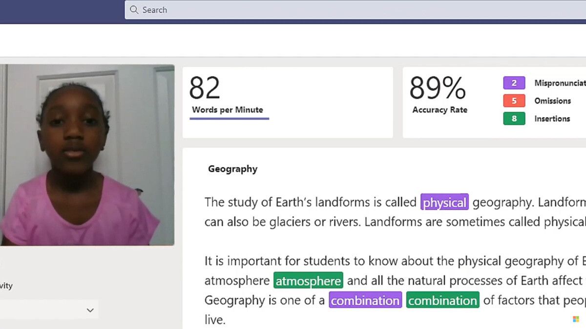 Microsoft has a new Reading Progress feature in Teams