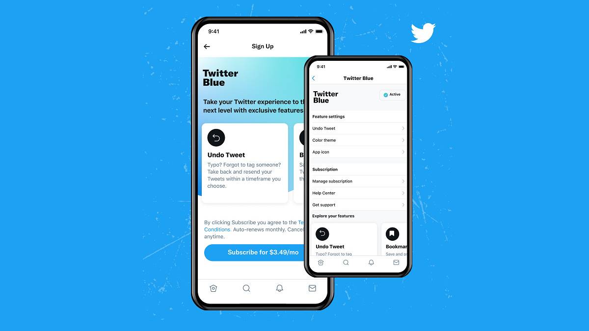 Twitter Blue launches in the US and New Zealand with new features