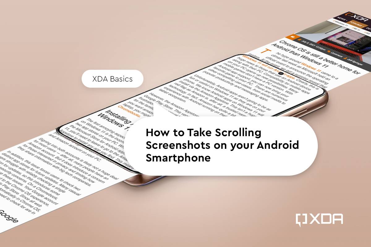 How to take scrolling screenshots on your Android smartphone
