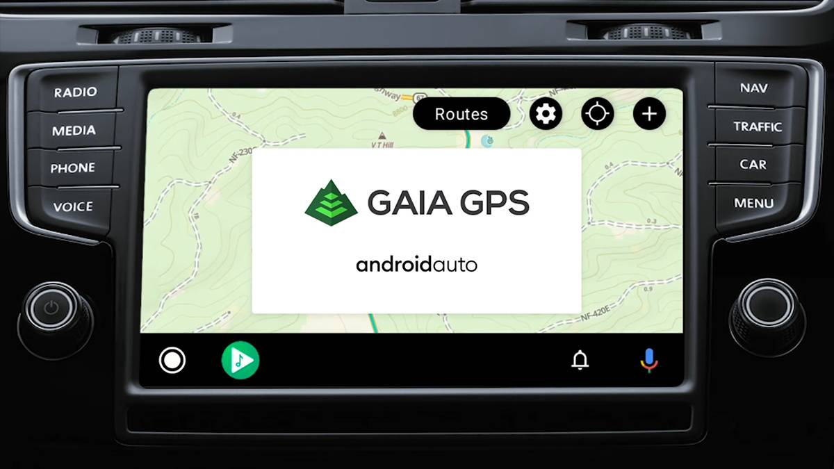 Gaia GPS brings its off-road navigation app to Android Auto