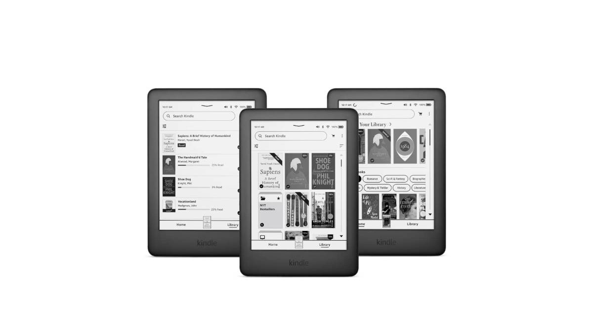 Kindle update revamps the home screen and navigation experience