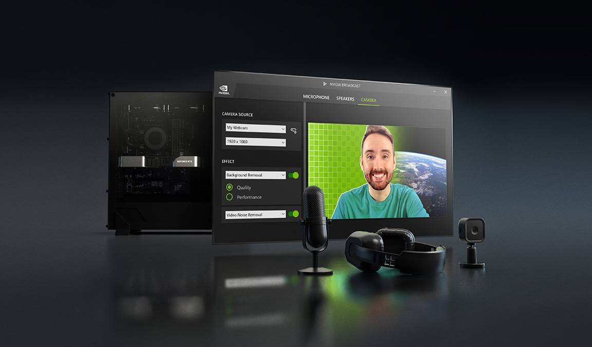 How to use Nvidia Broadcast on your PC to improve your broadcasting setup