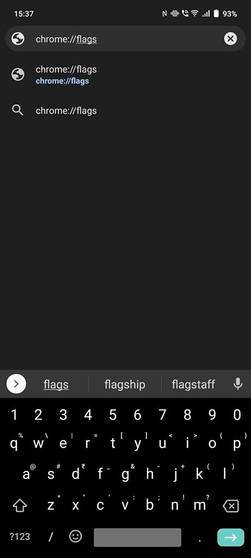 google chrome mobile full screen
