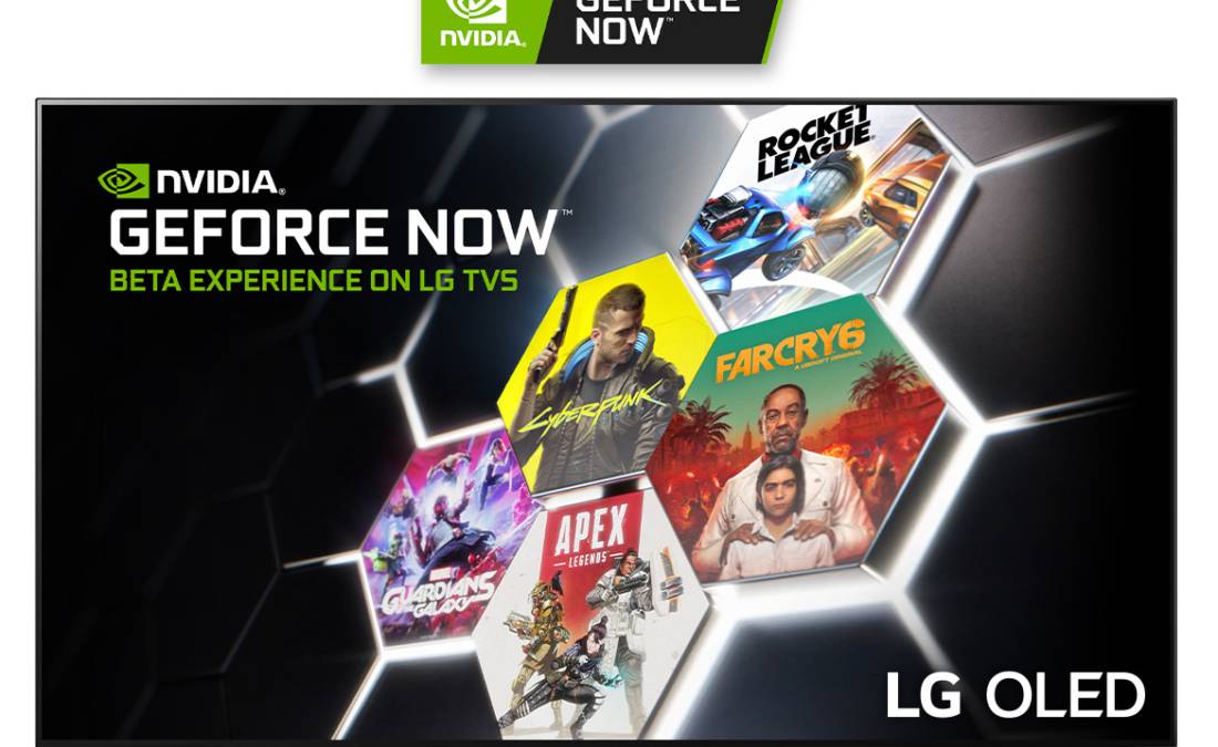 GeForce Now cloud streming service now available on select LG TVs