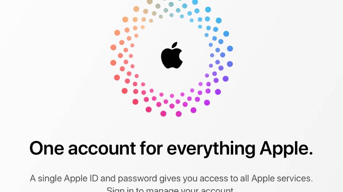 Apple ID website gets an overdue facelift