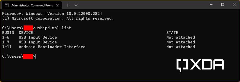 How to connect USB devices in Windows Subsystem for Linux under Windows 11