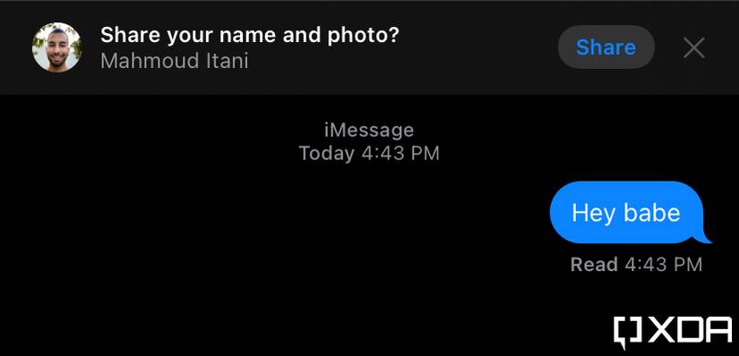 How to set an iMessage photo and name on your Apple iPhone