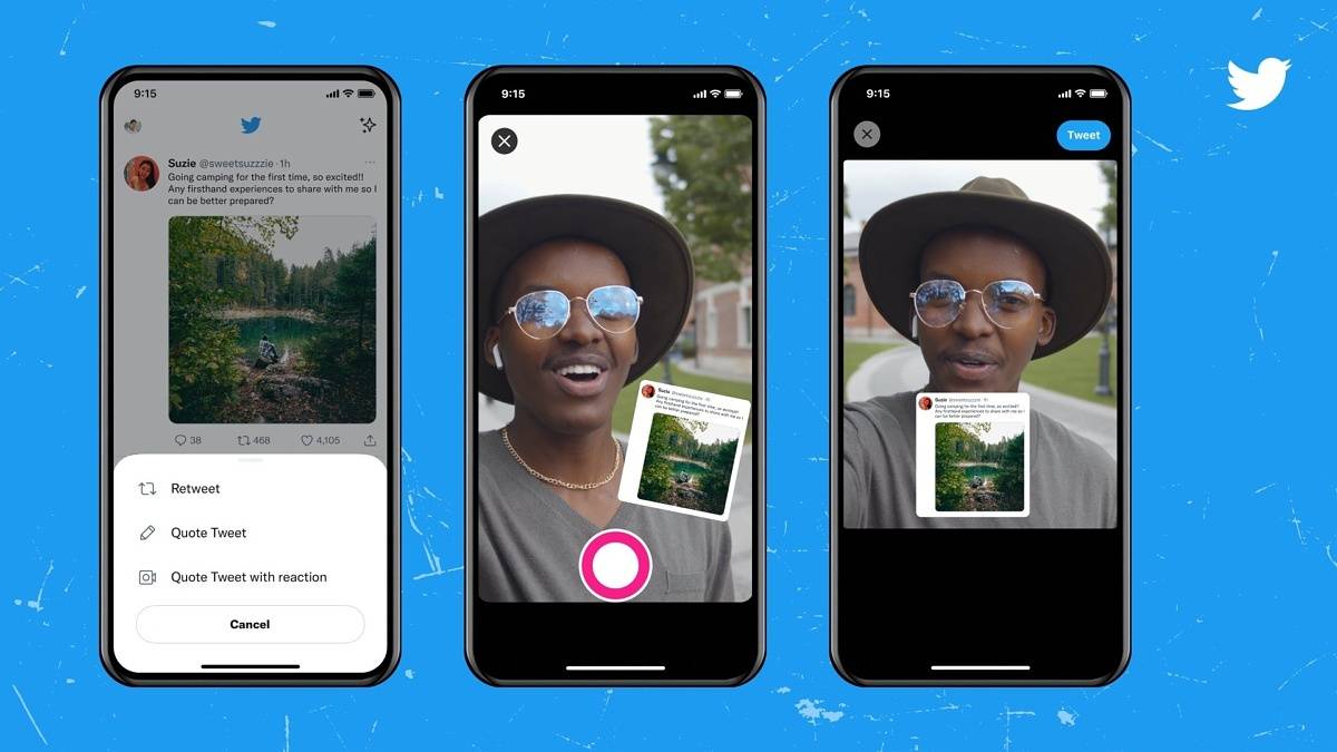 Twitter starts testing "Quote Tweet with reaction" videos on iOS app