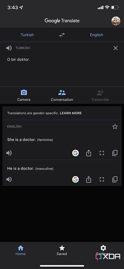 Gender-specific translations make their way to the Google Translate app ...