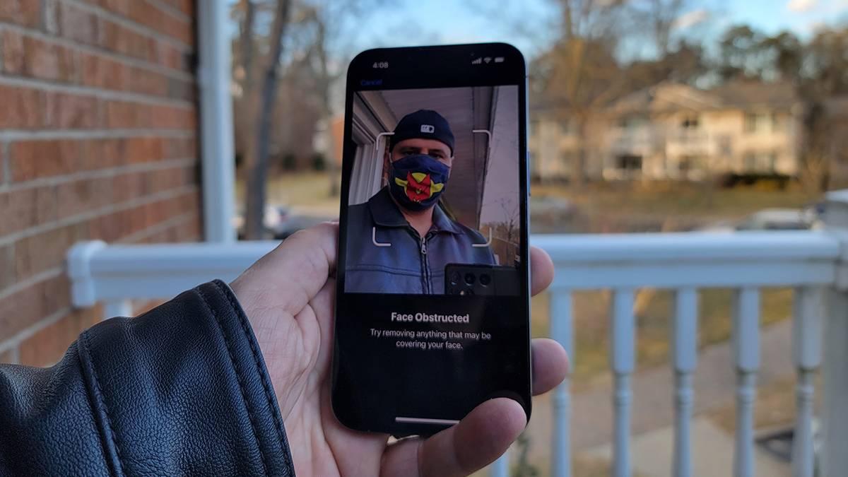 How to set up Face ID with a mask