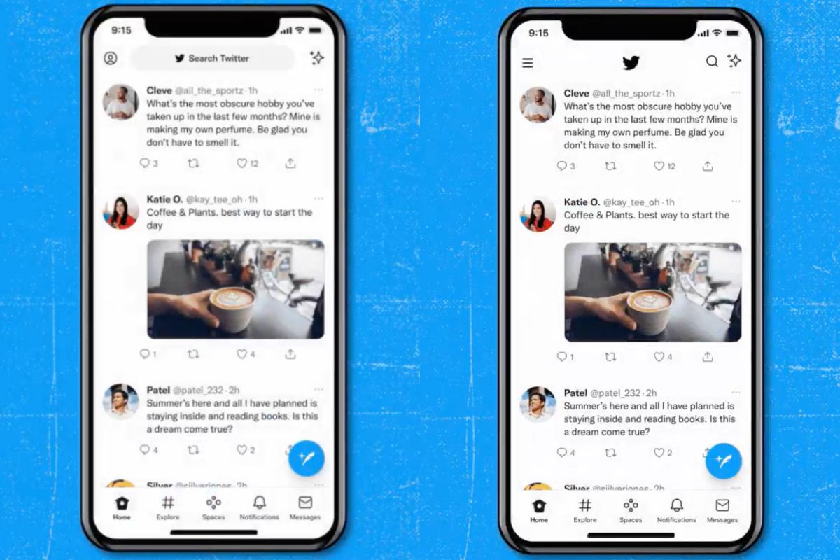 Twitter is testing a new search bar in the Home tab with select iOS users